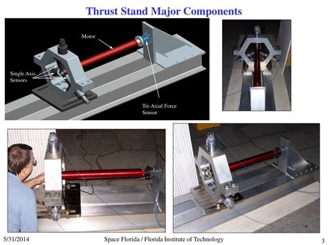 Ppt 6 Dof Solid Rocket Motor Thrust Stand The Florida Space Authority And Florida Institute Of