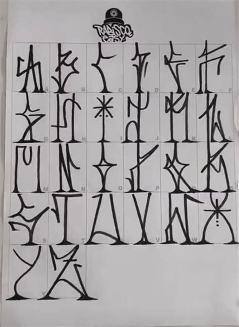 An Old Fashioned Type Of Alphabet With Numbers And Letters Drawn In