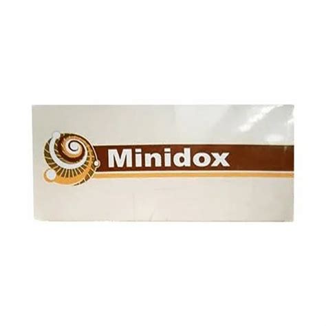 Minidox Doxycycline Capsules 100mg Packaging Size 10x10 At ₹ 349 Box