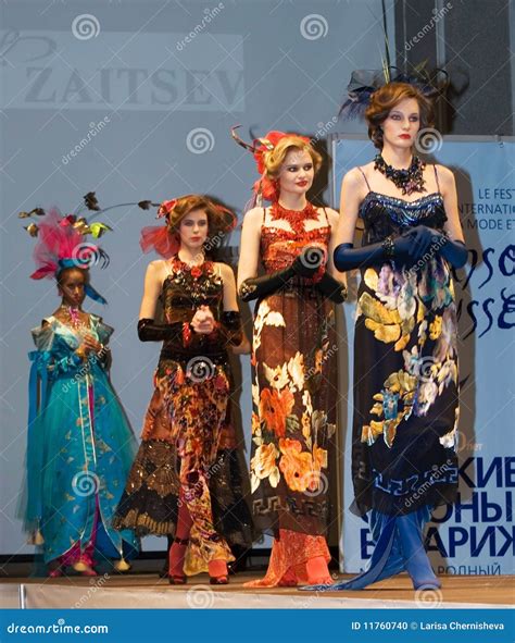 Models From The Collection Of Slava Zaitsev Editorial Image Image Of