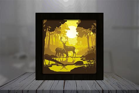 Papercut Light Shadow Box Svg Free Svg Cut Files