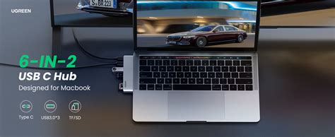 Ugreen 6 In 2 Usb C Hub For Macbook Pro Air Ugreen Us
