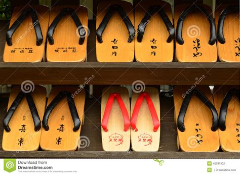 Geta Sandals Geta Are A Form Of Traditional Japanese Footwear That