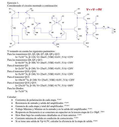 Ejercicio Considerando El Circuito Mostrado A Chegg