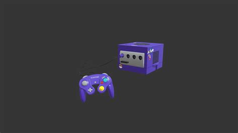 Nintendo Gamecube 3d Model By Enrico Enricof [530596f] Sketchfab