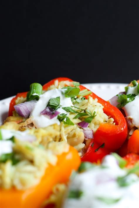 Lemongrass Chicken Stuffed Peppers (Instant Pot or Slow Cooker) Recipe ...