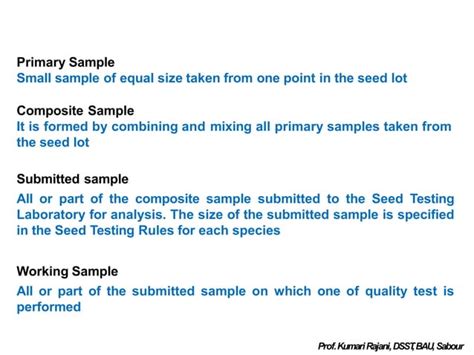 Seed Sampling Pptx