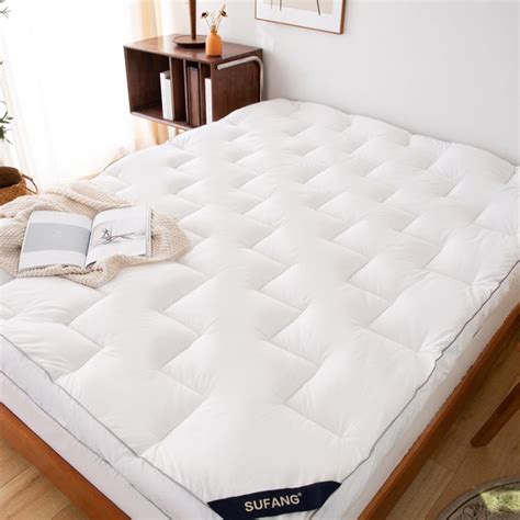 Wholesale Microfiber Bed Topper 5cm 7cm 10cm Band Soft Microfiber Down