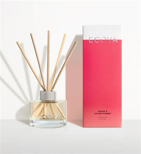Ecoya Guava And Lychee Sorbet Mini Reed Diffuser