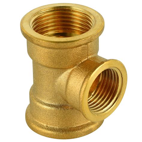Brass Fittings Brassbronze Female Tees With Compression Fittings