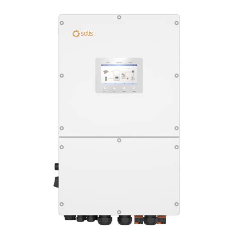 Solis 40kw Three Phase Hv Hybrid Inverter