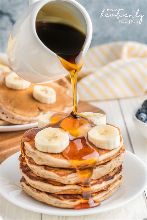 Banana Pancakes Recipe My Heavenly Recipes