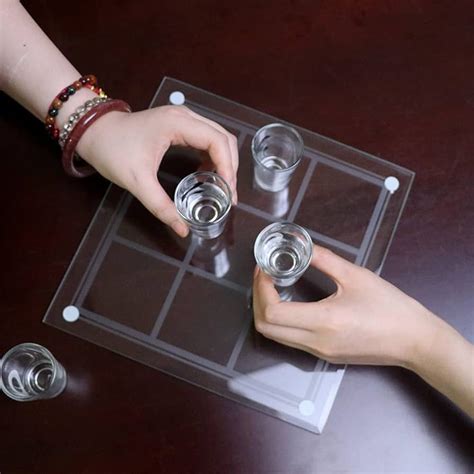 Shot Glass Tic Tac Toe W9 Shot Glasses Handy Housewife