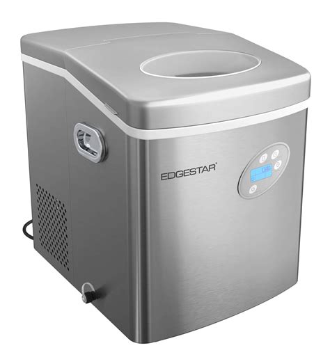 Edgestar 48 Lb Daily Production Portable Ice Maker Pim300ss Wxf 02