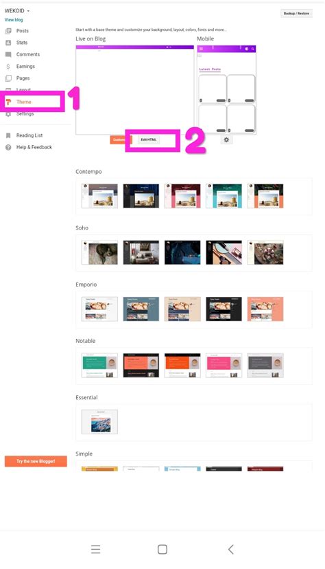 Cara Membuat Persentase Scrollbar Di Blogger Wekoid
