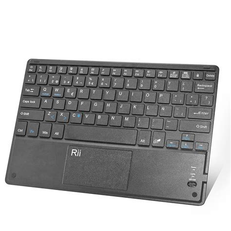 Rii Bt11 Ultra Delgado Teclado Bluetooth Con Una Función De Multi