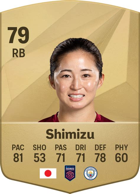 Risa Shimizu Ea Sports Fc™ 25 Player Ratings