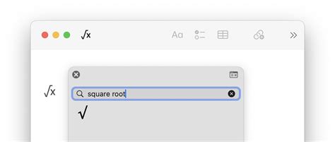 How To Insert The Square Root Symbol √ On A Mac La De Du