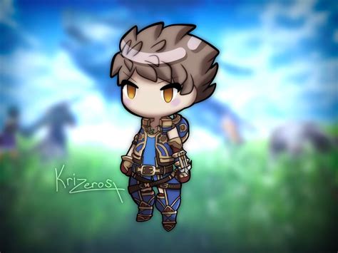 Oc Was Commissioned To Draw Xb3 Chibi Hero Rex R Xenoblade Chronicles