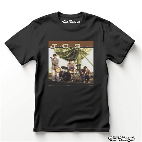 JCS Band John Pratts Carlo Aquino Stefano Morri Big Graphic Unisex Shirt Shopee Philippines