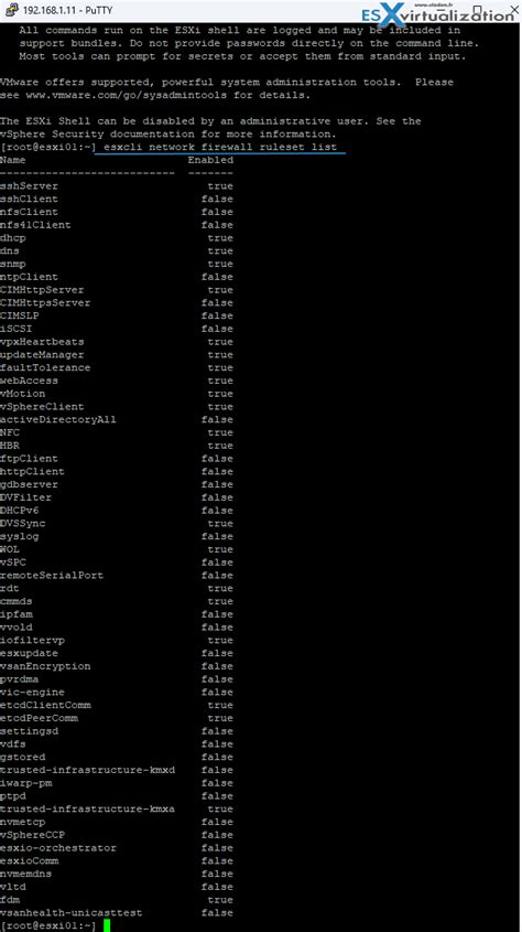 VCP DCV On VSphere X Objective Configure ESXi Firewall ESX Virtualization