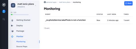 track bugs in realtime with ionic monitoring ionic framework