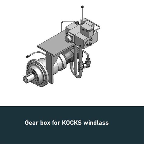 Kocks Tts Gear Box For Windlass