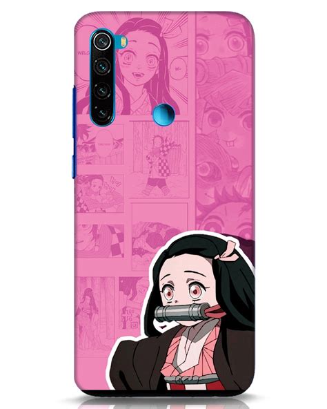Buy Nezuko Designer Hard Cover For Xiaomi Redmi Note 8 Online In India