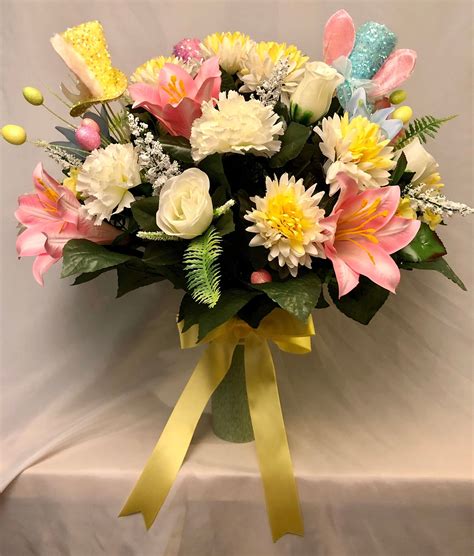 Cemetery Arrangement Grave Decor Cemetery Vase Insert Etsy Grave