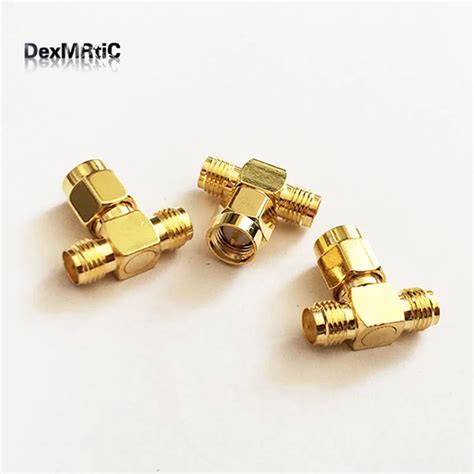 Buy 1pc Rf Sma Adapter Sma Male Switch 2 Sma Female