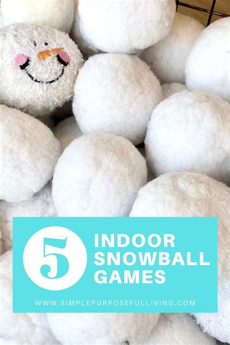 5 Easy Indoor Snowball Party Games Artofit