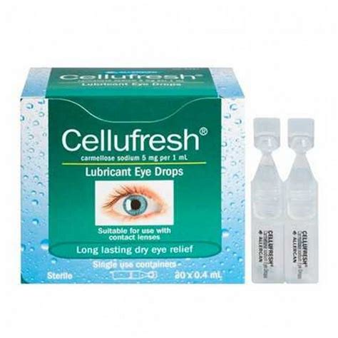 Cellufresh 5 Mgml Eye Drops In Solution 30 Single Dose 04 Ml World
