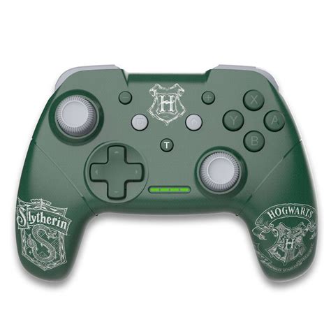 Manette Sans Fil Freaks And Geeks Harry Potter Serpentard Pour Nintendo