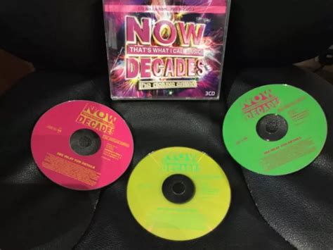 NOW THATS WHAT I Call Music CD Music Decades The Deluxe Edition PicClick UK