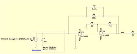 OPA Wideband Composite Photodiode TIA KOhm MHz Oscillates Amplifiers Forum