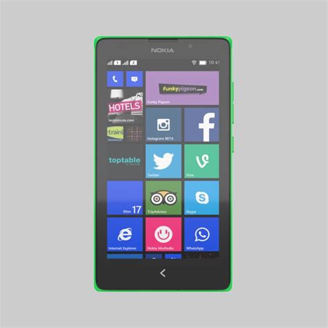 노키아 Xl Gsm 모바일 폰 듀얼 Sim 블랙 3d 모델 15 Fbx Free3d