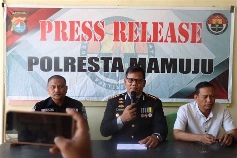 Setubuhi Anak Di Bawah Umur Tim Resmob Polresta Mamuju Ringkus Oknum
