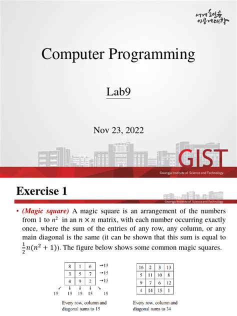 Lab 9 Pdf Matrix Mathematics Algebra