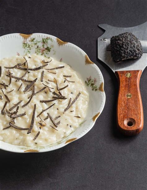 Classic Black Truffle Risotto Recipe Forager Chef