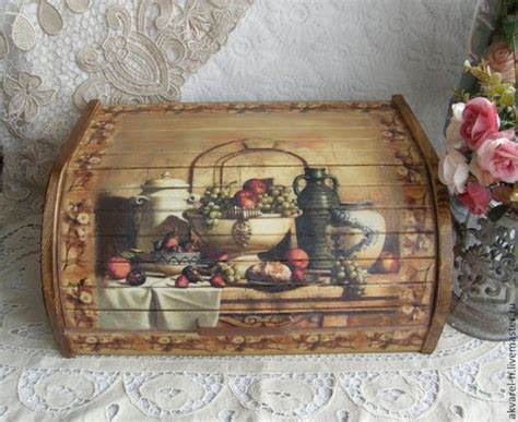 Кухня ручной работы Ярмарка Мастеров ручная работа Купить Хлебница Дом полная чаша