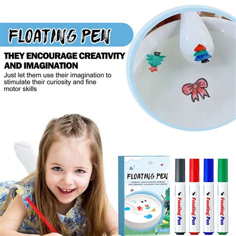 워터 플로팅 펜 4 개