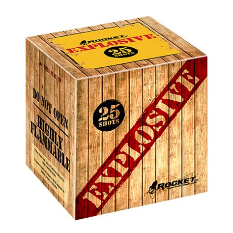 Explosive Rocket Fireworks Cake