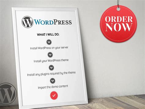 Wordpress Installation And Setup Theme Exactly Like The Demo Upwork