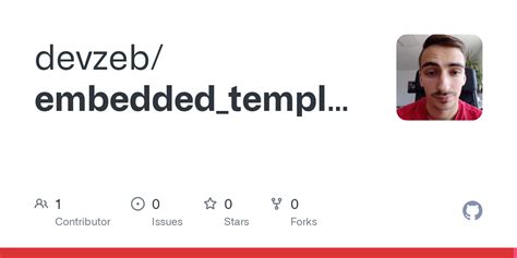 Github Devzeb Embedded Template
