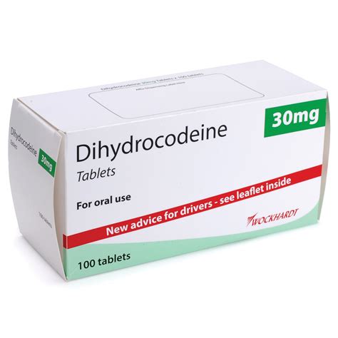 Nad030 Dihydrocodeine Tablets Tartrate 30mg