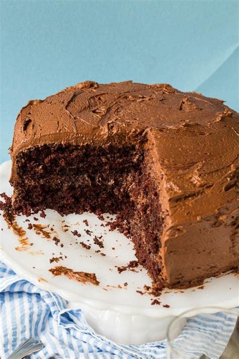 Dukes Chocolate Mayonnaise Cake Spicy Southern Kitchen
