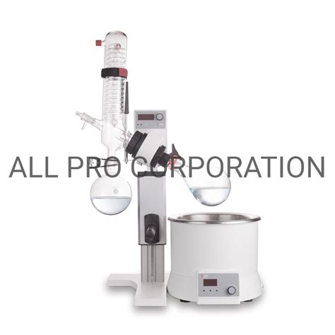 Re100 S Vertical Coiled Condensor Digital Display Rotary Evaporator