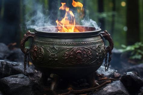 Witcher Cauldron Fire Fireplace Campfire Free Photo Rawpixel
