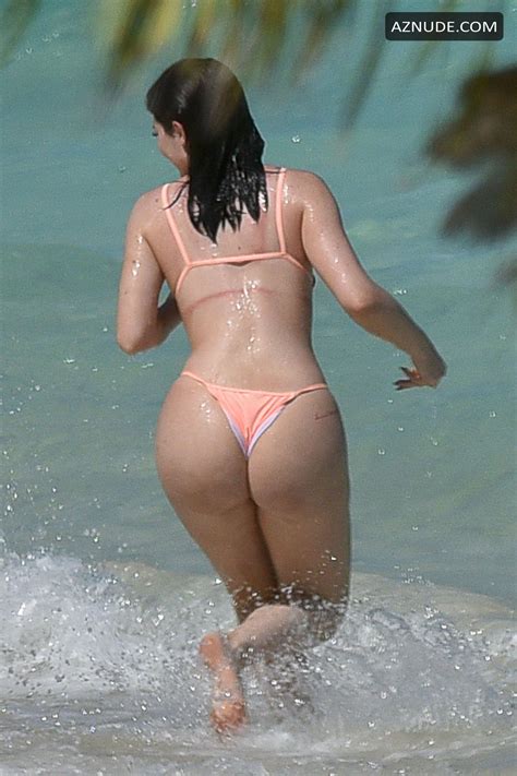 Kylie Jenner Big Butt On The Beach In Turks And Caicos Aznude
