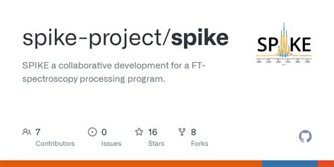 Github Spike Project Spike Spike A Collaborative Development For A Ft Spectroscopy Processing